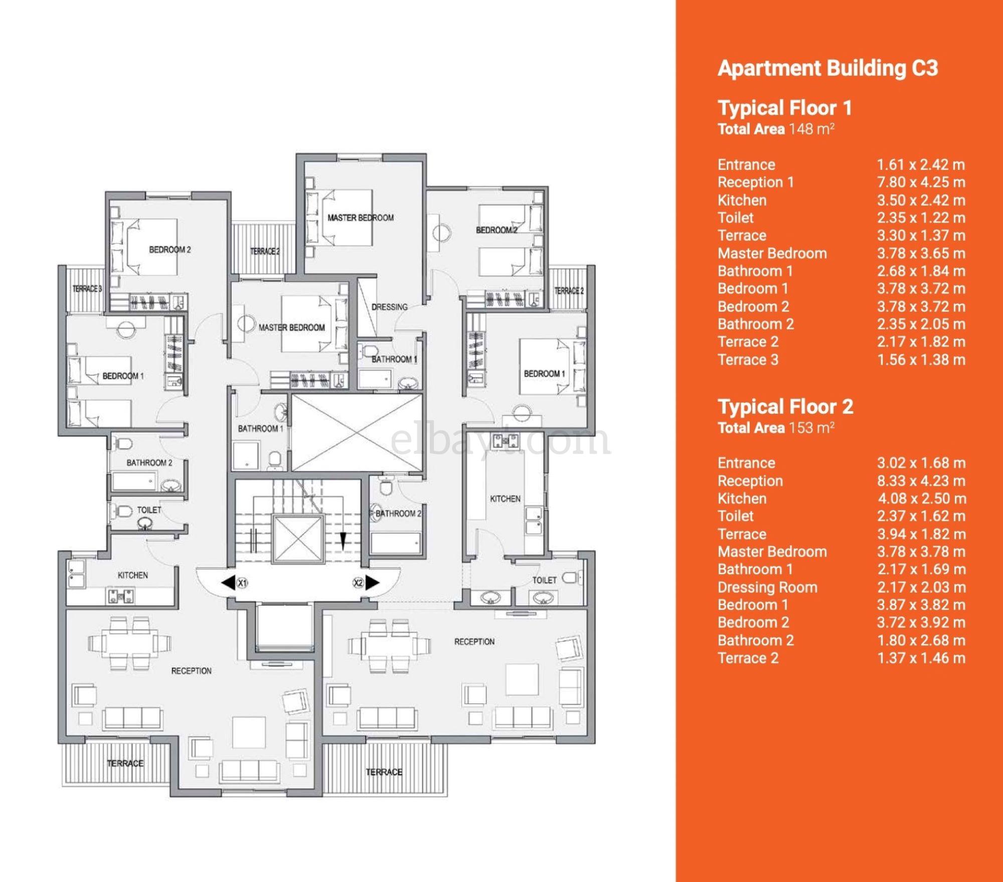 Sarai floor plan - Property For Sale