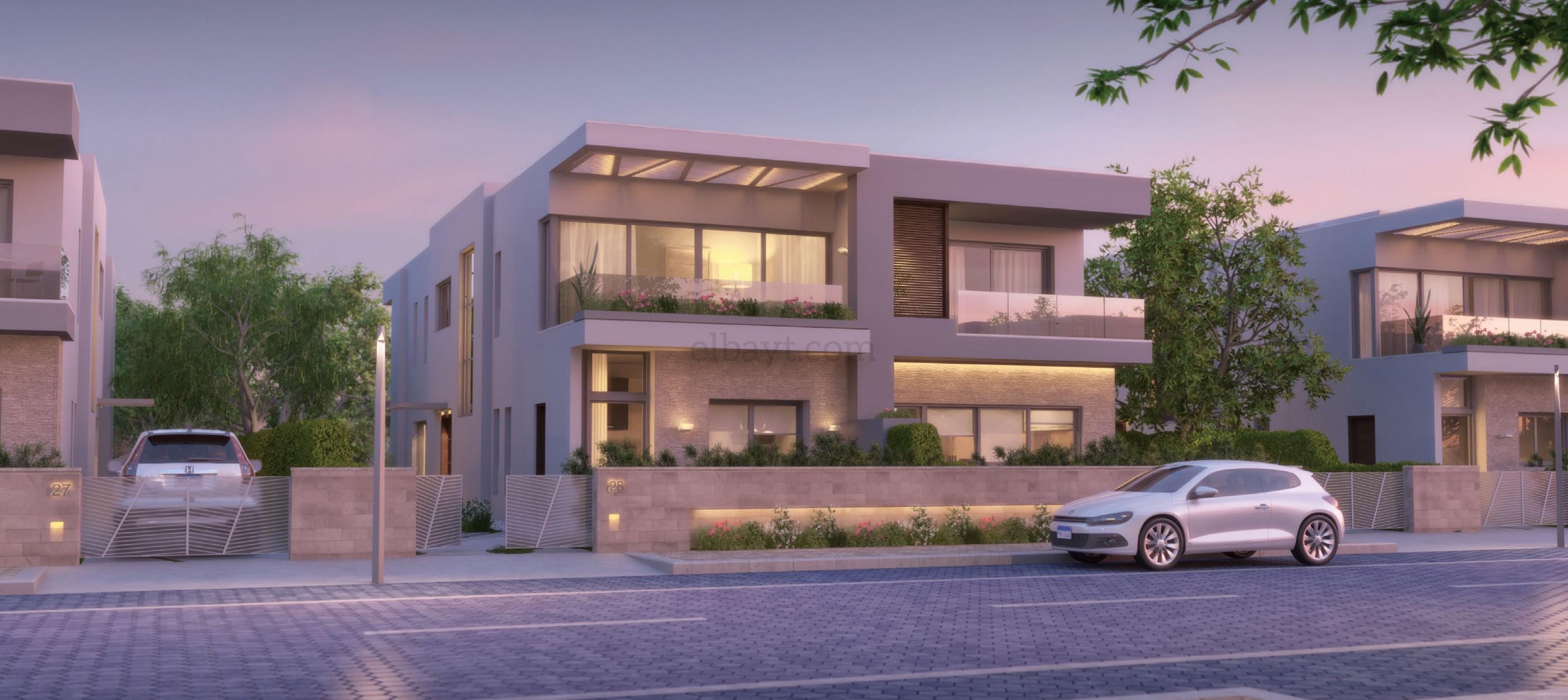 Twin House For Sale In Hadaba Cairo Alex Desert Rd. 23811